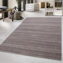Ayyildiz Teppiche Teppich &raquo;Plus 8000&laquo; rechteckig 6 mm H&ouml;he L&auml;ufer, gestreifter Flachflor, robust, Webteppich, alle R&auml;ume beige Obermaterial: 100%...