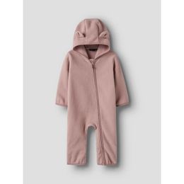 name it Fleeceoverall »NBNMEEKO FLEECE SUIT1« Woodrose 50/56;Wintermode 50/56;Wintermode Overall von name it für Mädchen und Jungen
