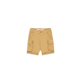 Alpha Industries Shorts »Crew Short« sand 31 - Normalgrößen Normalgrößen 31 Cotton Twill Stoff