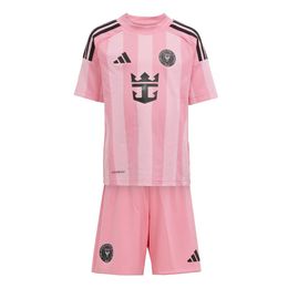 adidas Performance Trainingsanzug 'Inter Miami CF 25/26' Jungen Größe 110 rosa / schwarz