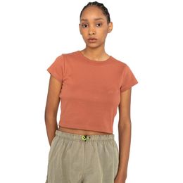 Element T-Shirt »Yarnhill« Copper Brown S S Material: Rippstrick-Stoff aus...