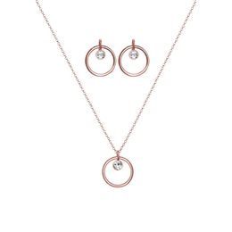 Elli Schmuckset Damen Größe One Size rosegold