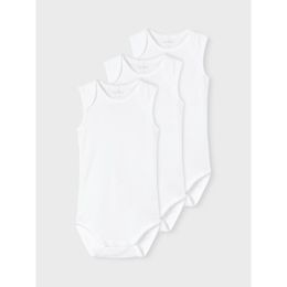 name it Body »NBNBODY 3P TANK SOLID WHITE 3 NOOS« Packung, 3 Stk. tlg. Bright White 74 - N-Gr N-Gr 74 Unterwäsche von name it für Mädchen und Jungen