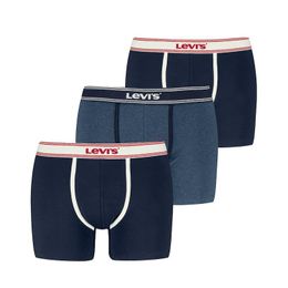 Levi's LEVI'S Boxershorts »LEVIS MEN REMASTERED BOXER BRIEF 3P ECOM« 3er Set, mit coolen Kontrastnähten navy combo XXL XXL Aus Bio-Baumwolle gefertigt