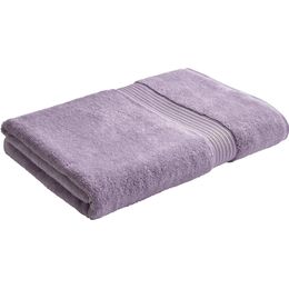 Badetücher Christy "SUPREME", lila (lavender), B:90cm L:165cm, Walkfrottier, Obermaterial: 100% Baumwolle, Handtücher, Premium-Badetücher in Luxusqualität, 650g/m², 90x165cm, 2er Set
