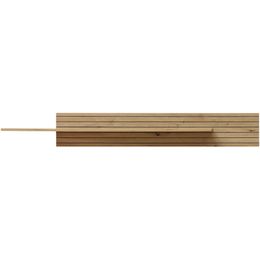 Wandboard Innostyle "INA Wandboard, 160 x 22 x 22 cm (B/H/T)", artisan eiche, B:160cm H:22cm T:22cm, Holzwerkstoff, Regale, mit Boden, gefräste Front