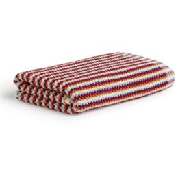 Möve Handtücher MÖVE "Bliss bunt", berry, orange, B:50cm L:100cm, Walkfrottier, Jaquard-Walkfrottier, Handtücher, mit Perlstruktur
