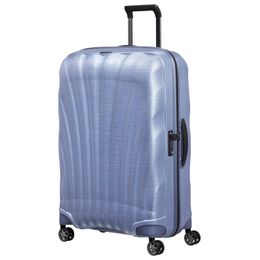 Hartschalen-Trolley Samsonite "C-LITE, verschiedene Größen und Farben", Gr. B/H/T: 51cm x 75cm x 31cm 94 l, lavender, Polypropylen, unifarben, Koffer, Reisekoffer Aufgabegepäck Trolley TSA-Zahlenschloss Made in Europe