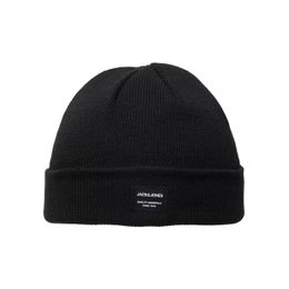 Jack & Jones Beanie JACK & JONES JUNIOR "JACDNA BEANIE SN JNR", Jungen, Gr. L (XL), schwarz, Kunstfaser, Mützen