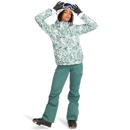 Roxy Snowboardjacke »Jetty« Dark Forest Wild S S Umweltfreundliches Material: Leinwandgewebe...