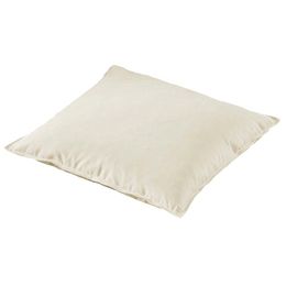 Federkissen Otto Keller "Große Auswahl", beige (creme), B:40cm L:40cm, Bezug: 100% Baumwolle. Füllung: 85% Gänsefeder, 15% Gänsedaunen, Kopfkissen
