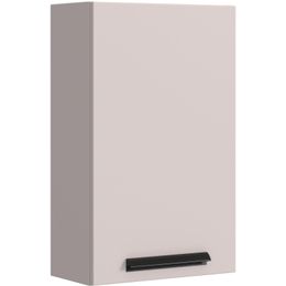 Hängeschrank Welltime "SALVADA, Hängeschrank 40 cm, gedämpfte Scharniere", kaschmir, B:40cm H:64cm T:20cm, MDF, Schränke, Kaschmir, Front und Korpus aus hochwertigen MDF, Anti-Finger-Print