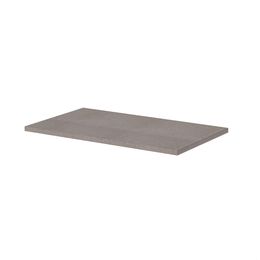 Einlegeboden Inosign "Einlegeboden Zubehör für Kleiderschränke Ametista-Rubino", textiloptik grau, braun, B:100cm H:2,5cm T:57cm, FSC-zertifizierter Holzwerkstoff, Einlegeböden, Breite/Tiefe: 97,6x57 cm