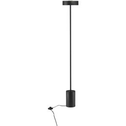 NOVA LUCE Stehlampe "THEA", schwarz, 1, Ø 20cm H: 135cm, 1 Stk., Leuchten