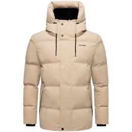 Steppjacke STONE HARBOUR "Taviaan XX", Herren, Gr. L (52), sand, Obermaterial: 100% Polyester, Innenfutter: 100% Polyester, Wattierung: 100% Polyester, Ärmelfutter: 100% Polyester, gerade Po-bedeckend, hoch geschlossener Ausschnitt, Bündchen, Jacken, Gesteppte Herren Jacke mit Kapuze