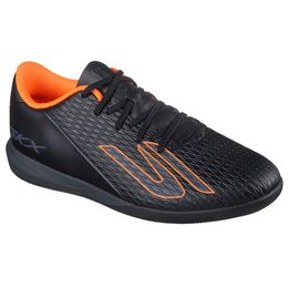 Fußballschuh Skechers "CLUB IC, Go Soccer Mens, Skechers Skx_2 Club Ic", Damen, Gr. 44, bkor schwarz, Schuhe Fußballschuh, Hallenfußballschuh mit leichter Skechers Move Foam™-Dämpfung