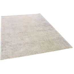 Teppich Tom Tailor HOME "Groove" Gr. 3, silber (silberfarben), B:140cm H:15mm L:200cm, Viskose, Wolle, Teppiche, Teppich, modernes Design, edles Farbspiel, ideal im Wohnzimmer & Schlafzimmer