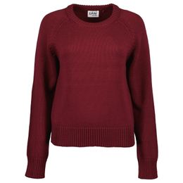Strickpullover Blue Seven "Blue Seven Pullover", Damen, Gr. 36, 3670, wein, 50% Polyacryl, 50% Baumwolle, normal, Rundhals, Pullover