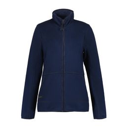 Fleecejacke Icepeak "Icepeak AMYRY", Damen, Gr. L, dunkelblau, Obermaterial: 80% Polyester, 20% Viskose, Jacken