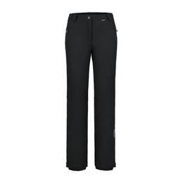 Skihose Icepeak "Icepeak FRECHEN", Damen, Gr. 36, N-Gr, basic schwarz, Obermaterial: 97% Polyester, 3% Elasthan. Futter: 100% Polyamid, Hosen