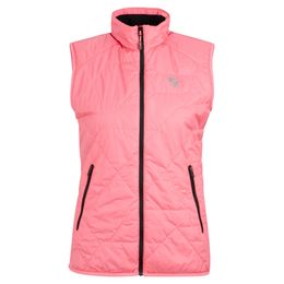 Ziener Damen Funktionsweste "NALIA-Z vest lady"strawberry sorbet, Gr. 42, Obermaterial: 100% Polyester; Obermaterial 2: 84% Polyester, 16% Elasthan;