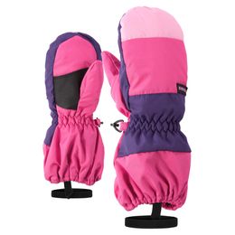 F&auml;ustlinge Ziener "LIWI-Z AS glove mini", Baby, Gr. 1,5, rosa (pop pink), Obermaterial: 100% Polyester; Innenseite: 100% Polyester; Futter: 100% Polyester; Wattierung: 100% Polyester, Handschuhe F&auml;ustlinge