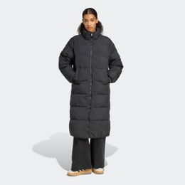 Winterjacke adidas originals "LONG PUFFER", Damen, Gr. L, schwarz, Obermaterial: 100% Polyamid, normal, Jacken