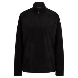 Sweatshirt Ziener "JANUKI-Z midlayer lady", Damen, Gr. 34, schwarz, Obermaterial: 100% Polyester, Sweatshirts