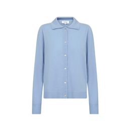 Strickpullover Levete Room "Levete Room Sweater LR-ELOISE", Damen, Gr. XL, l699, marlin blau, Obermaterial: 100% Kaschmir, Pullover Strickpullover
