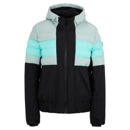 Ziener Skijacke &raquo;TINDIA-Z jacket lady&laquo; dried eucalyptus 34 34 atmungsaktive, wasser- und winddichte AQUASHIELD Membran