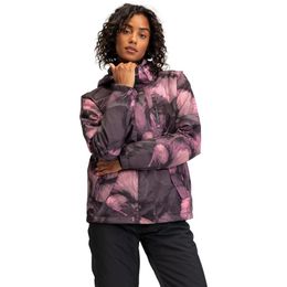 Roxy Snowboardjacke »Jetty« Black Pansy Pansy S S Umweltfreundliches Material: Leinwandgewebe...