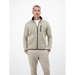 Lerros Sweatjacke »Fleecejacke für Herren - warm, leicht, urban« FOAM WHITE 3XL 3XL Hochwertige 2-Tone-Fleecequalität