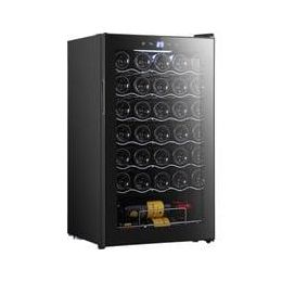 Cecotec Bolero GrandSommelier 34030, Weink&uuml;hlschrank schwarz