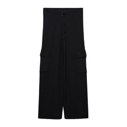 Mango Cargo Pants 'GLOVE' female Black size XXS