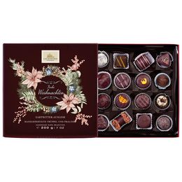 Lauenstein Confiserie Edle Zartbitter Tr&uuml;ffel & Pralinen ?Frohe Weihnachten?