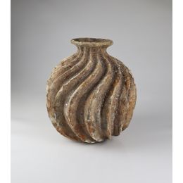 Dekovase AM Design "ausPolyresin", braun, B:29cm H:29cm, Polyresin (Kunststein), Vasen, BxH: 29x29 cm