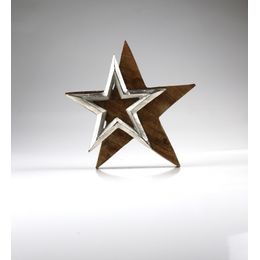 Christbaumschmuck AM Design "aus Aluminium, Ø: 21 cm", natur, Ø:21cm, Weihnachtsbaumschmuck, 3er Set