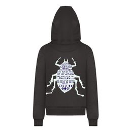 Kapuzenpullover F4NT4STIC "Beetlejuice Unisex Beetle", Herren, Gr. L, schwarz, Obermaterial: 65% Baumwolle, 35% Polyester, slim fit, Pullover, Official Merch