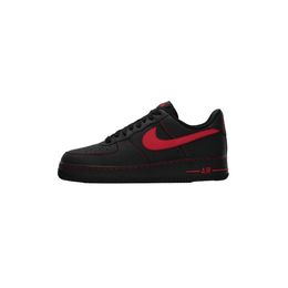 Nike Sportswear Sneaker 'AIR FORCE 1 '07 LV8' Herren Größe 43 rot / schwarz