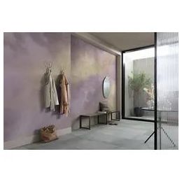 Fototapete Komar "Komar Vlies Fototapete - Lavender clouds - Größe 350 x 250 cm", lila (modern), H:1,04 L:2,5, Vlies, Tapeten