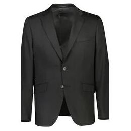 Anzugsakko LINDBERGH "Anzugjacke Modern Fit", Herren, Gr. 25, schwarz, Obermaterial: 54% Polyester, 44% Wolle, 2% Elasthan; Futter: 95% Polyester, 5% Elasthan, Sakkos
