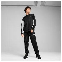 Trainingsanzug Puma "POLY BASEBALL SUIT", Herren, Gr. XL, schwarz (Puma schwarz), Trikot, Obermaterial: 100% Polyester, unifarben, regular fit, Sportanzüge