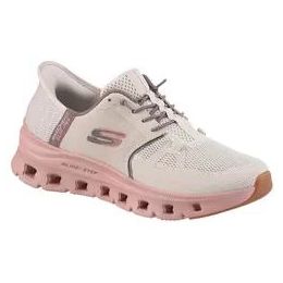 Slip-On Sneaker Skechers "GLIDE-STEP PRO", Damen, Gr. 39, bunt (taupe multi), Textil, Schuhe, Slipper, Freizeitschuh mit komfortabler Heel Pillow Funktion