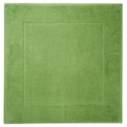 Badematte Framsohn FROTTIER "Uni Basic Hotelmatte" Gr. 3, grün (moss grün), H:11mm, Baumwolle, Badematten, große Farbpalette, Hergestellt in Österreich, Badezimmerteppich