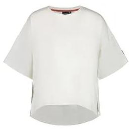 T-Shirt Icepeak "D T-SHIRT ADAKI", Damen, Gr. M, weiß (natural weiß), Obermaterial: 54% Polyester, 41% Baumwolle, 5% Elasthan, Shirts