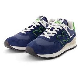 Sneaker New Balance "574", Gr. 42, blau (nb navy, alpi), Synthetik, Textil, Schuhe, Topseller