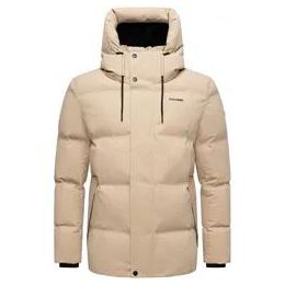 Steppjacke STONE HARBOUR "Taviaan XX", Herren, Gr. XL (54), beige (sand), Obermaterial: 100% Polyester, Innenfutter: 100% Polyester, Wattierung: 100% Polyester, Ärmelfutter: 100% Polyester, gerade Po-bedeckend, hoch geschlossener Ausschnitt, Bündchen, Jacken, Gesteppte Herren Jacke mit Kapuze