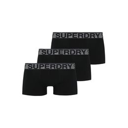 Superdry & Co Boxershorts Herren Gr&ouml;&szlig;e S grau / schwarz