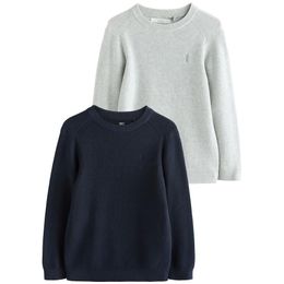 next Pullover Jungen Gr&ouml;&szlig;e 134 navy / hellgrau