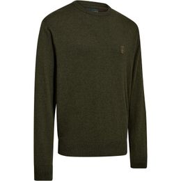 Deerhunter Pullover Harrington Forest Ember Melange (Gr&ouml;&szlig;e: S)